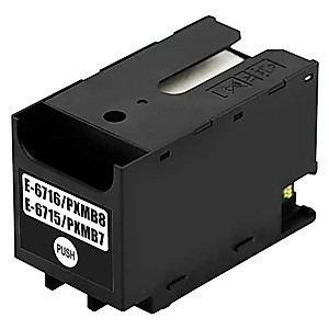 EXCERCUS T6715 T6716 Ink Maintenance Box for Workforce Pro WF-4734 WF-4730 WF-4740 WF-3820 WF-4820 EC-4020 WF-4830 WF-4720 WF-4834 ET-8700 EC-4030 WF-M5799 WF-C5710 WF-M5299 WF-C5290 Printers