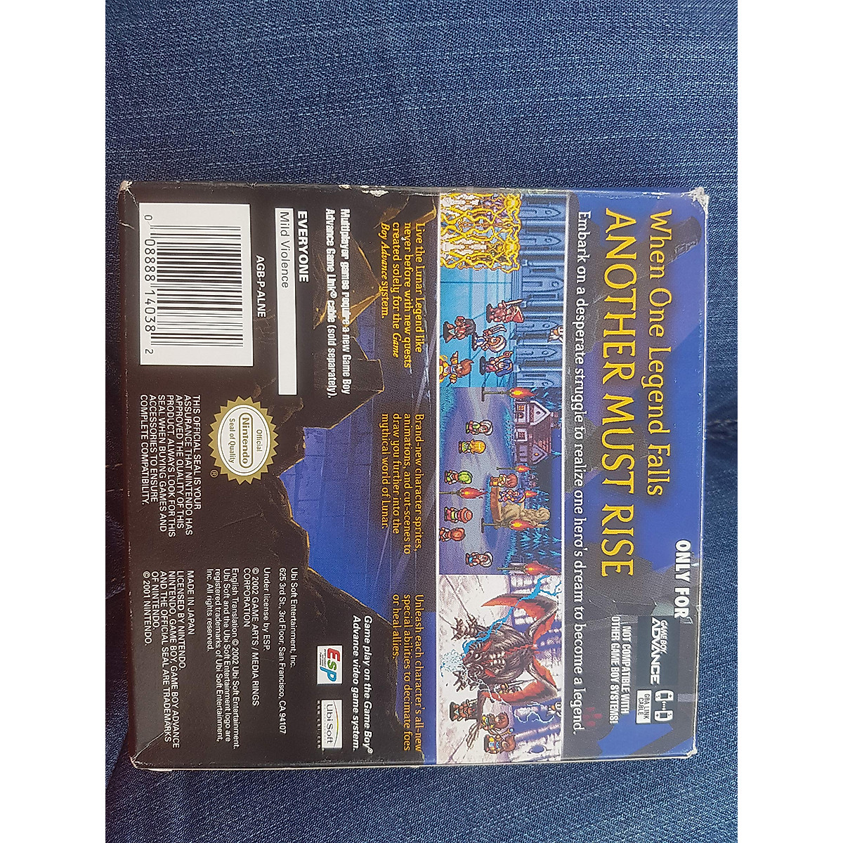 Lunar Legend - Game Boy Advance