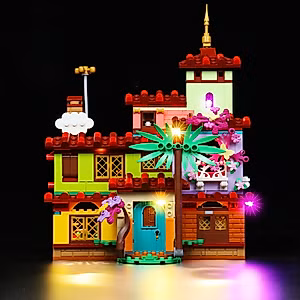 VONADO Light Kit Compatible with Lego Madrigal House 43202 (Lego Sets Not Included), Led Lights Compatible with Lego Princess Encanto House Building Toy