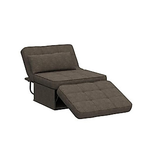 Diophros Sofa Bed, Convertible Couch Chair 4 in 1 Multi-Function Modern Folding Ottoman Guest Sleeper Bed with Adjustable Backrest for Small Room Apartment, Living Room, Large