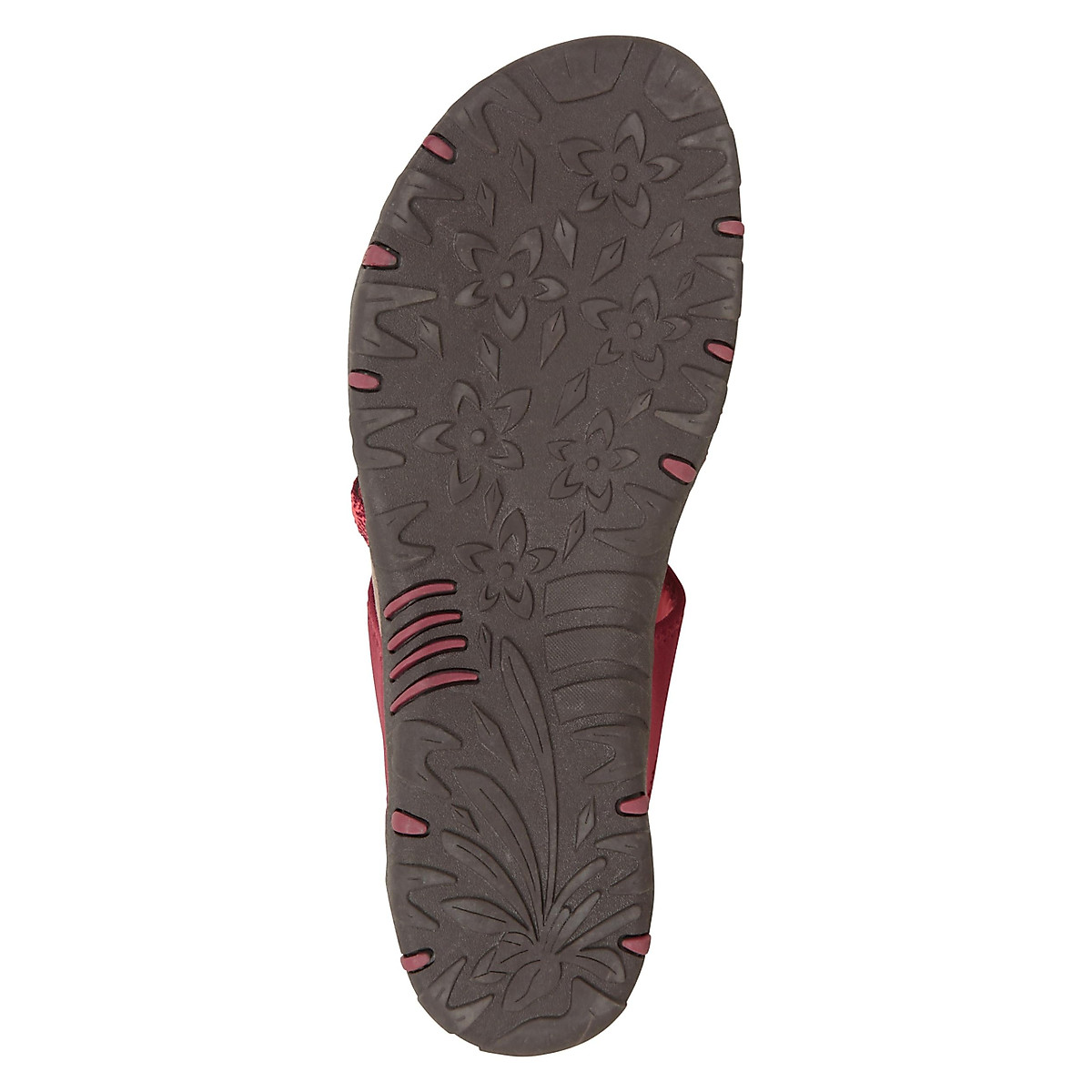 Mountain Warehouse Marbella Womens Sandals Dark Pink Womens Shoe Size 8 US