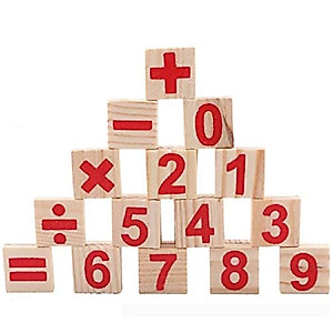 KUTOI Counting Number Blocks and Sticks | Montessori Toys for Kids Learning| Homeschool Supplies for Math manipulatives | Toddlers Educational Wooden rods with Storage Tray