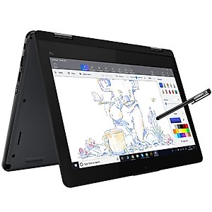 Lenovo ThinkPad Yoga 11e Gen 5 11.6" 2-in-1 Touchscreen Laptop (Intel Pentium N5030, 8GB RAM, 256GB SSD, Webcam) Ruggedized & Water Resistant for Student & School, Type-C, Wi-Fi, IST Pen, Win 11 Home