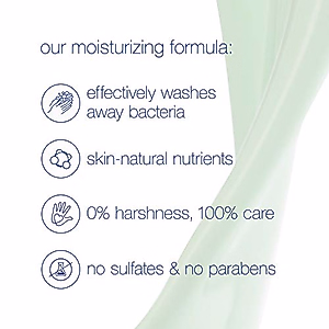 Dove Refreshing Body Wash with Pump Revitalizes and Refreshes Skin Cucumber and Green Tea Effectively Washes Away Bacteria While Nourishing Your Skin, 34 Fl Oz (Pack of 3)