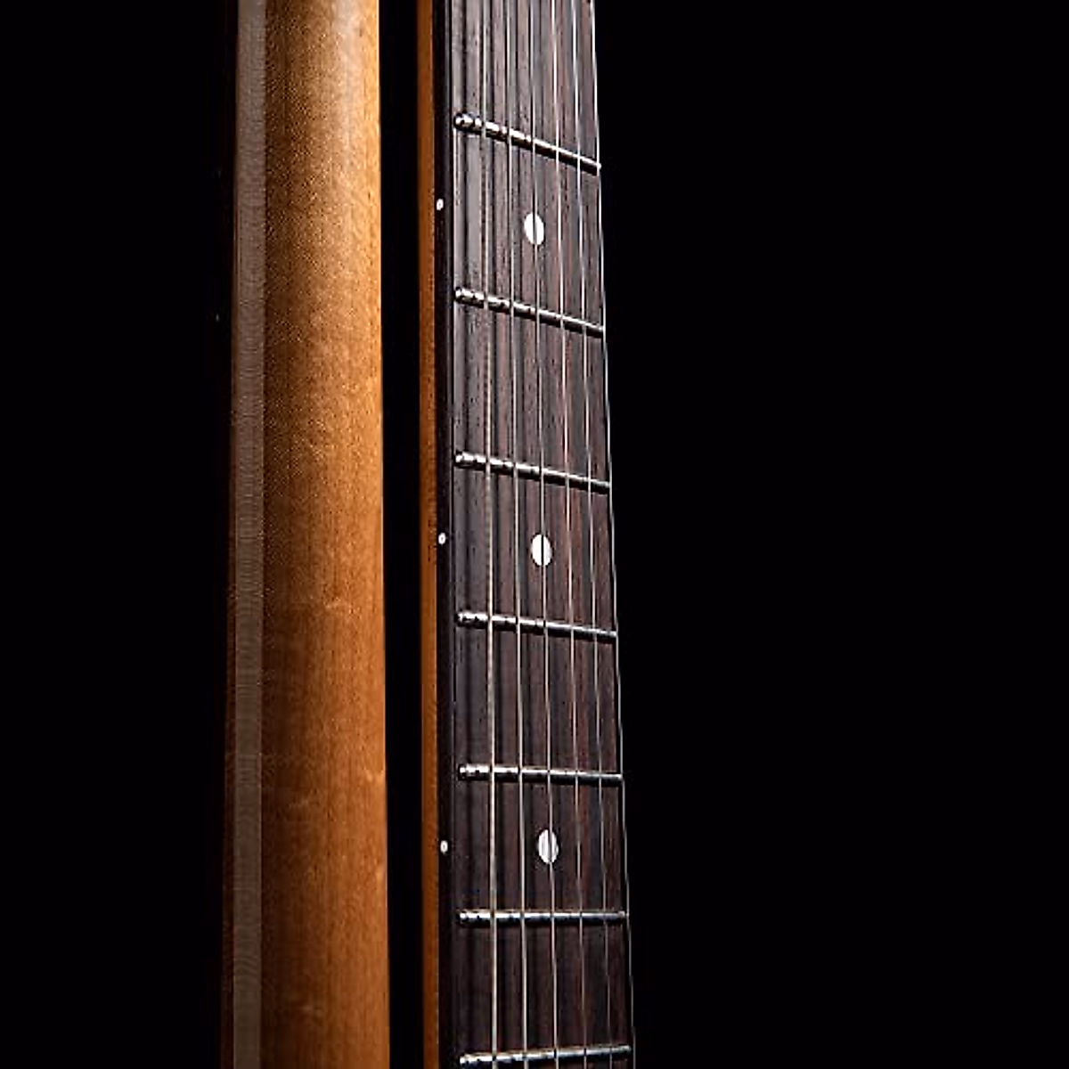 Latitude Lark Classic Electric Guitar, Alder Wood Nitro Paint Solid Body,Roasted Maple Thin C Neck Jumbo 21 Frets Modernist Fine Instrument, Rosewood fingerboard,Weight 7 lbs