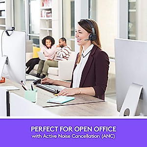 Logitech Zone Wireless Certified for Microsoft Teams Bluetooth Headset