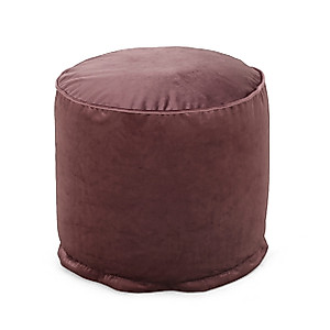 Christopher Knight Home Gwinnett Pouf, Blush Pink