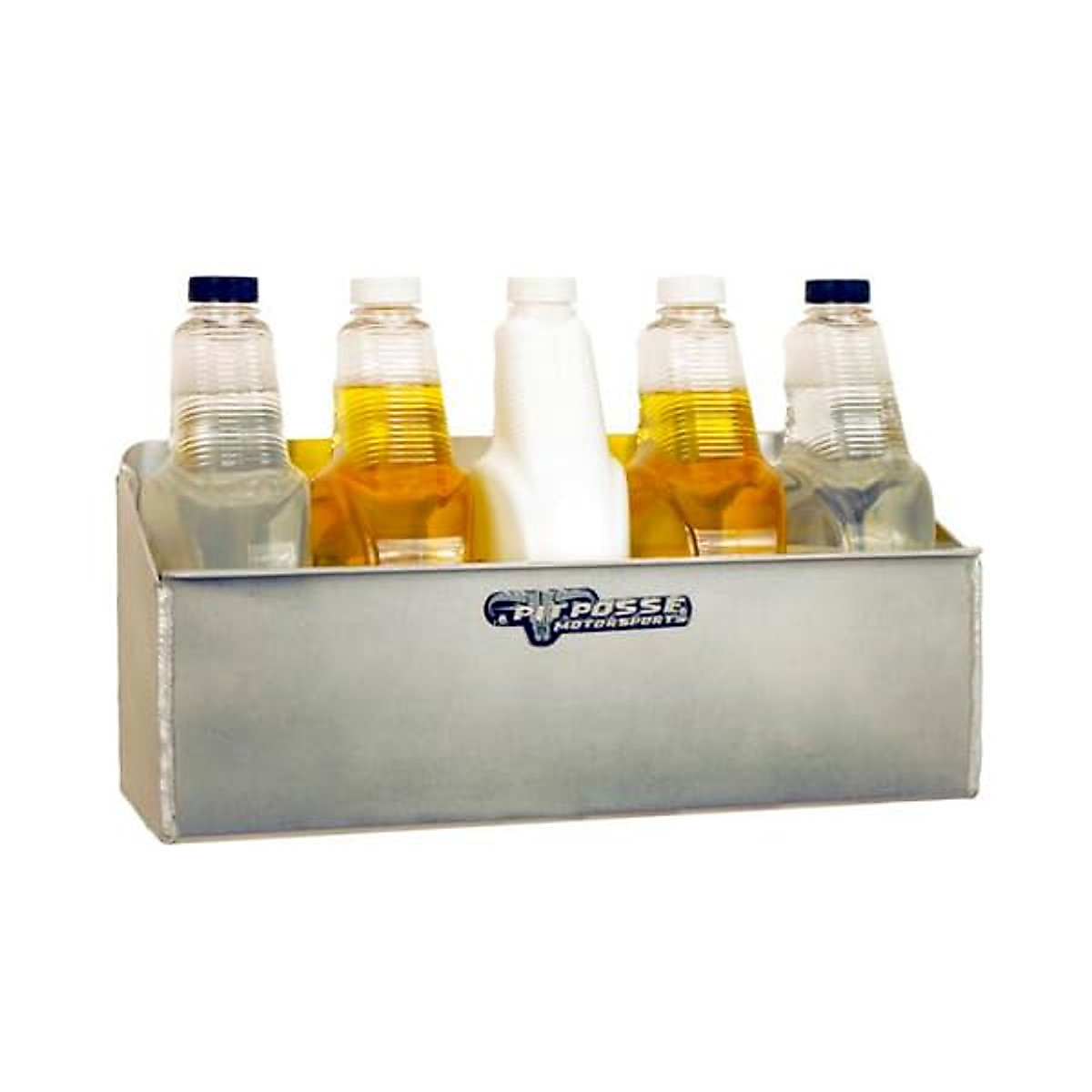 Pit Posse PP3190 Spray Bottle Shelf 14" X 5.25" X 6.5"-Made in USA- for Trailer, Garage, Toy Hauler, 5th Wheel