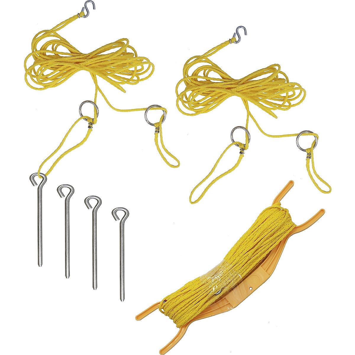 Park & Sun Sports Spiker Sport: Portable Outdoor Volleyball Net System, Blue, 32L x 3H feet