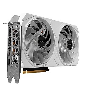 GALAX GeForce RTX™ 4060 Ti EX White 1-Click OC, Xtreme Tuner App Control, 8GB, GDDR6, 128-bit, DP*3/HDMI 2.1/DLSS 3/Gaming Graphics Card