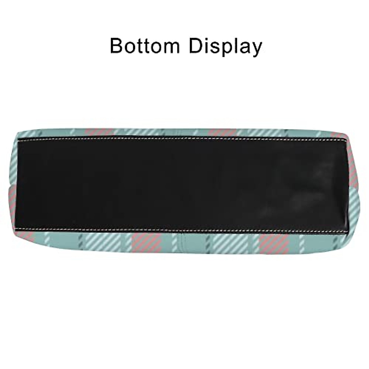 Fashion Tote Handbags Women's Soft Tote Shoulder Bag for Women Work Shopping Top Handle Satchel Bags, 15.8×4×15.4 inches,Retro Green Pattern