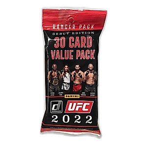 2022 UFC Donruss Debut Edition Hanger Pack (30 Cards)