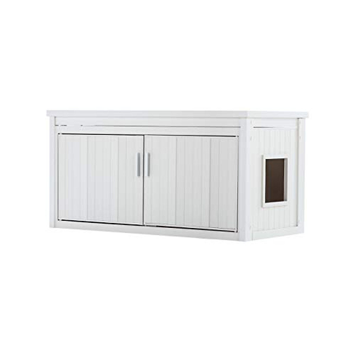 New Age Pet LitterLoo Bench Cat Litter Box Cover - Non-Toxic ECOFLEX | Odor & Moisture Resistant | Multiple Cats & Automatic Litter Boxes | 10yr Warranty