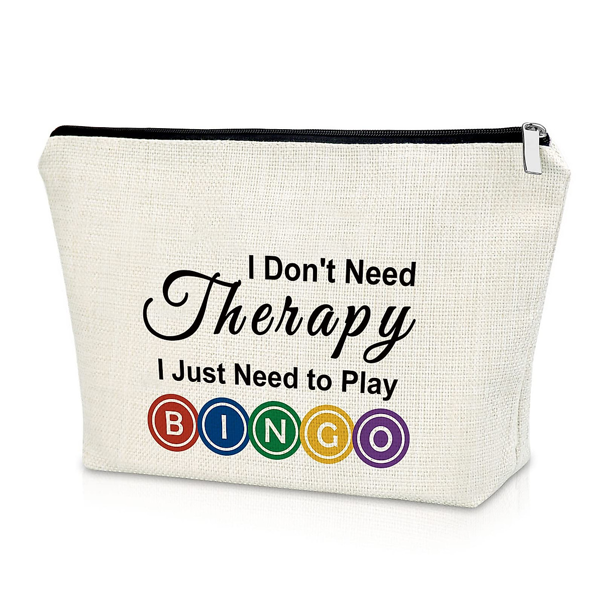 Sazuwu Bingo Lover Gifts Gambling Gift for Women Makeup Bag Bingo Player Game Gifts Birthday Gifts for Friend Female Cosmetic Bag Casino Lovers Gifts Christmas Gifts for Her Cosmetic Travel Pouch