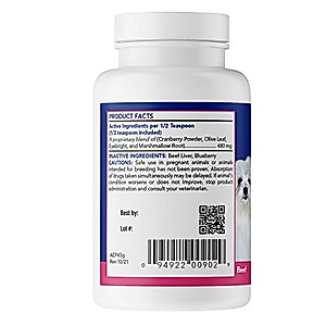 Angels’ Eyes PLUS Tear Stain Prevention Beef Powder for Dogs and cats | For All Breeds | No Wheat No Corn | Daily Support for Eye Health | Proprietary Formula