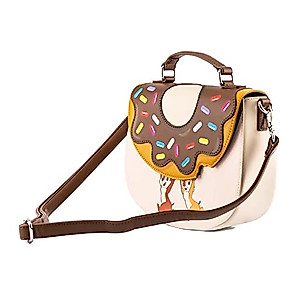 Loungefly Disney Chip and Dale Donut Snatchers Crossbody Bag