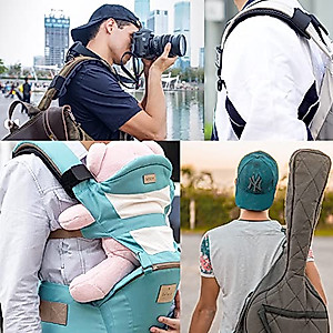 2 Pcs Universal Shoulder Strap Pads Replacement Soft Air Cushion Covers for Car Seatbelt Camera Guitar Bags Backpack - Black