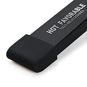 Hot Favorable Aluminum T-Track T-Hold Down Clamps,6-3/8"L x 1-1/4" Width-Woodworking and Clamps-Fine Sandblast Black Anodized-2 Pack