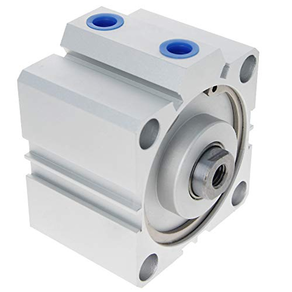 Othmro SDA63 Sealing Thin Air Cylinder 2.48in Bore 0.98in Stroke Double Action Thin Air Cylinder Aluminium Pneumatic Hydraulic Cylinder Pneumatic Small Thin Cylinder for Pneumatic and Hydraulic System