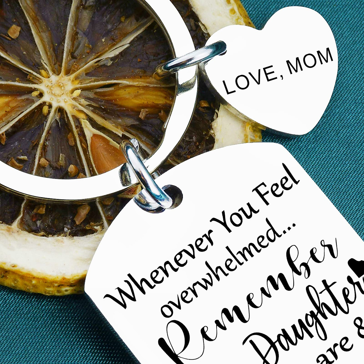 WXCATIM Mothers Day Gifts For Daughter Daughter Gift From Mom Inspirational keychian Gifts For Daughter Teen Girls From Mom Gifts For Women Birthday Christmas gift 2024 Accessories