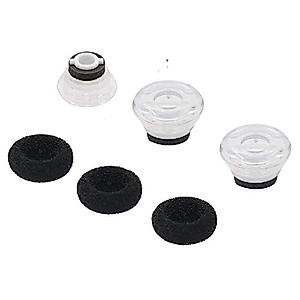 JNSA Small Size Eartips & Foam Cover 3 Pack Replacement Kit for Plantronics Voyager Legend [3 Ear Tips & 3 Foam Cover] (L3S)