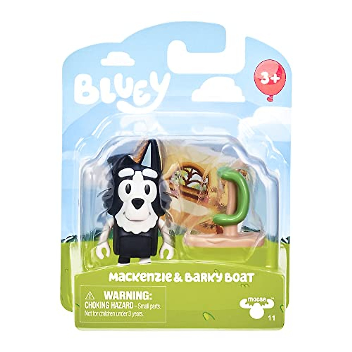 Bluey Story Starters - Choose from 8 Figures, Bingo, Honey, Snickers, Indy, or Muffin - Ages 3+ (Mackenzie - Barky Boat)