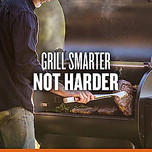 Traeger Grills Ironwood 650 Wood Pellet Grill and Smoker with Alexa and WiFIRE Smart Home Technology, Black & Grills PEL305 Mesquite 100% All-Natural Hardwood Pellets (20 lb. Bag)