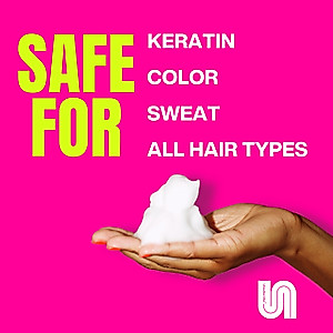 Refresh Your Sweaty Hair in Seconds: Lightweight Waterless Shampoo Foam