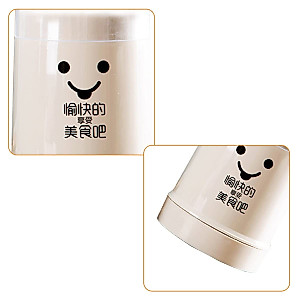 SOLUSTRE Kitchen Utensils Holder Kitchen Utensils Chopsticks Holder with Lid Cutlery Storage Holder Spoon Straw Basket Kitchen Tableware Organizer for Kitchen Countertop Beige 2pcs Silverware Holder