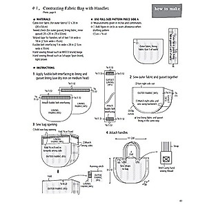 Handmade Bags In Natural Fabrics: 60 Easy-To-Make Purses, Totes and More