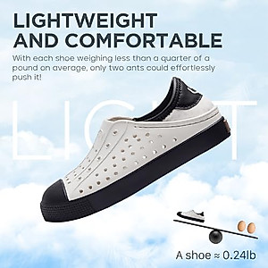 HAPPY NOCNOC Toddler Boys and Girls Kids Lightweight Slip On Water Shoes Sneaker Sandals