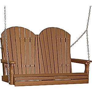 LuxCraft 4' Adirondack Swing - Available in 22 Colors