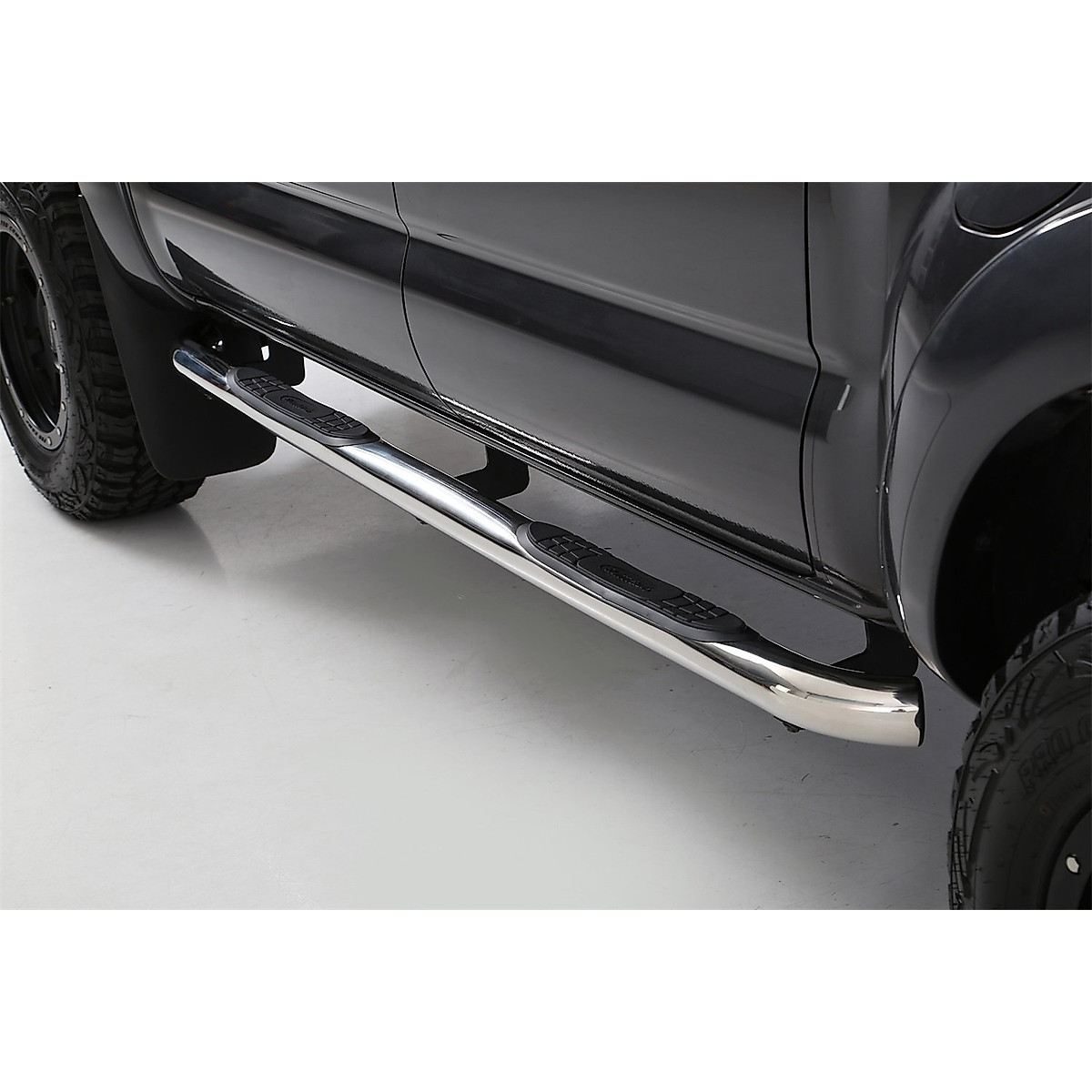 Smittybilt Sure Step 3 Diameter Side Bars (Stainless Steel) - TN1160-S4S"