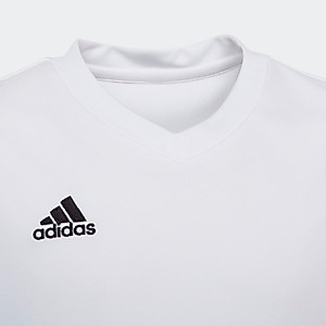 adidas Kids' Entrada 22 Jersey, White, Small