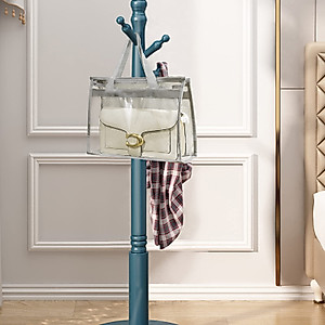 QEQRUG Handbag Storage Bags, 3 Pcs Dust Cover Bag for Hanging Closet, Transparent Purse Storage Organizer Bag with Zipper and Handle for Handbags Anti-dust (Grey)