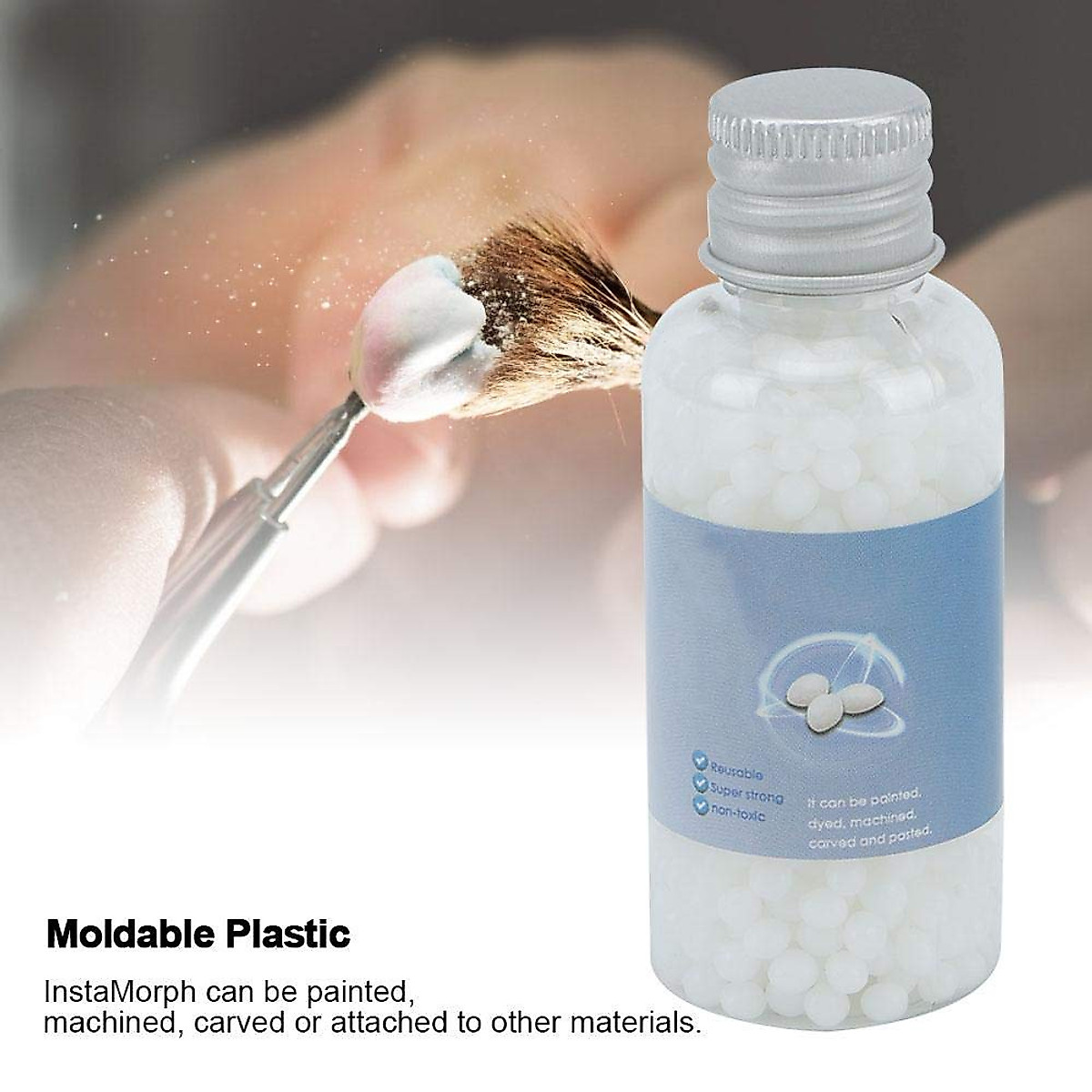 PAER 20g Teeth Repair Kit, Temporary Teeth Replacement Kit, Do it Yourself Thermal Fitting Beads, Tooth Repair Glue, Moldable False Teeth for Snap On Instant and Confident Smile