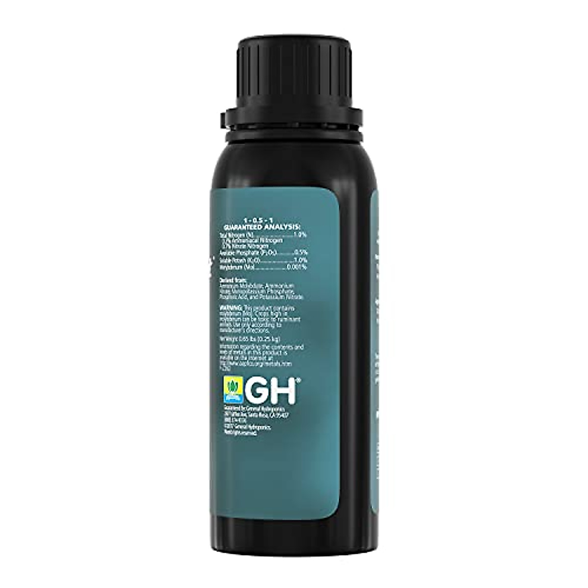 General Hydroponics RapidStart, Plant Food, 1-0.5-1, 275 mL.