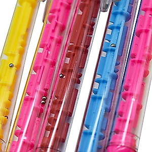 Maydahui 15PCS Maze Puzzle Shape Ballpoint Pen Novelty Creative Pens Blue Ink for Adults Student