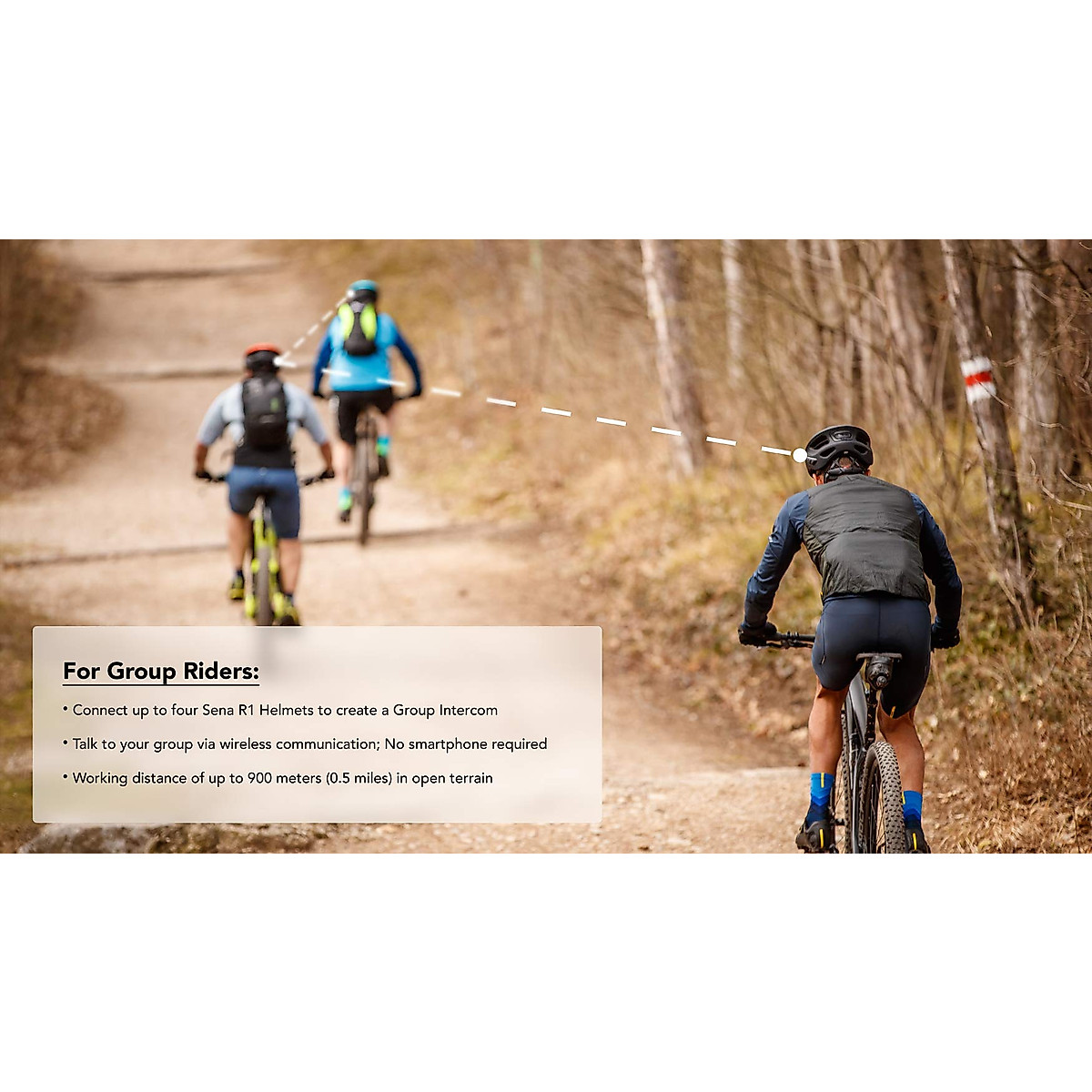 Sena R1 Smart Communications Helmet (Matte Black, Medium)