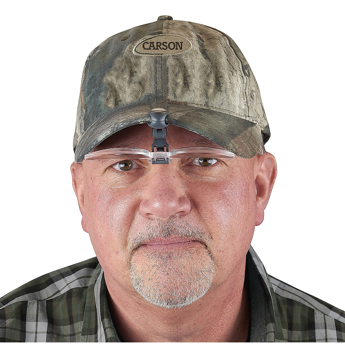 Carson VisorMag 2.25x Power Clip-On Magnifying Lens for Hats (VM-14)