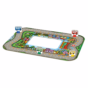 Orchard Toys Moose Games Bus Stop Game. A Fun Introduction to Addition and Subtraction. Pick up and Drop Off Passengers on Your Bus. for Ages 4-8 and for 2-4 Players