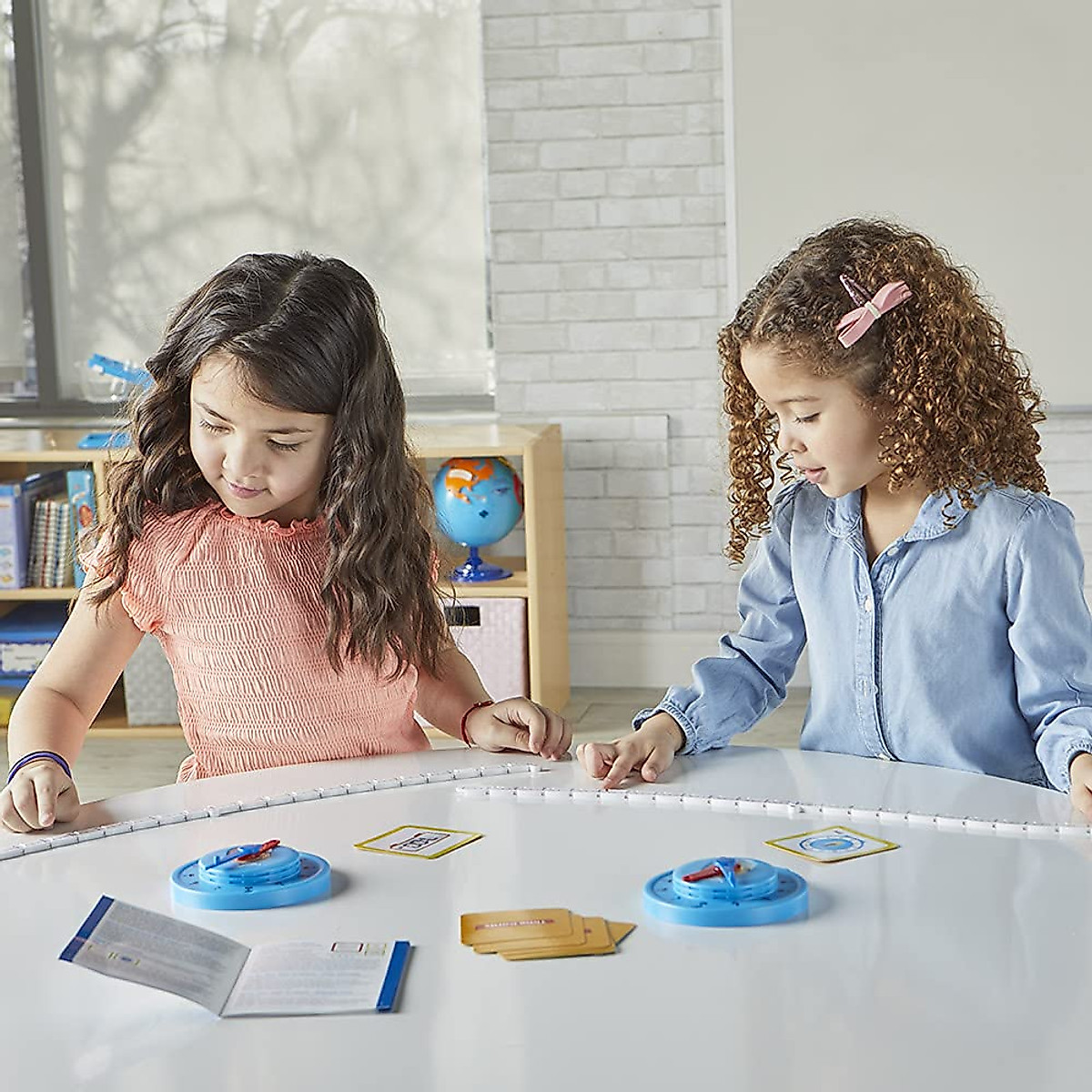 Learning Resources Learning Intervals of Time Centre Kit 16 Games and Activities, NumberLine Clock for Kids Learning To Tell Time, Math Manipulatives for Telling Time, Analogue Clock (1 Pack)