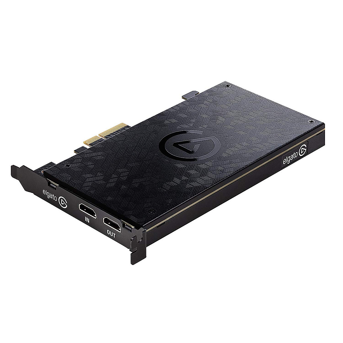 Elgato Game Capture 4K60 Pro - 4K 60fps Capture Card with Ultra-Low Latency Technology for Recording PS4 Pro and Xbox One X Gameplay, PCIe x4, Black