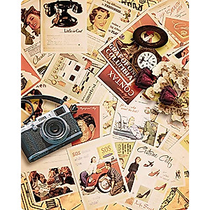 Fancyoung 32 PCS 1 Set Vintage Retro Old Poster Postcard Greeting Cards Souvenir Gifts for Worth Collecting