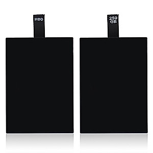 Bewinner Internal Hard Drives for Xbox 360 Slim, 250GB HDD Hard Drive Disk Kit for Xbox 360 Slim, Black, Internal Expand Data Storage(250GB)