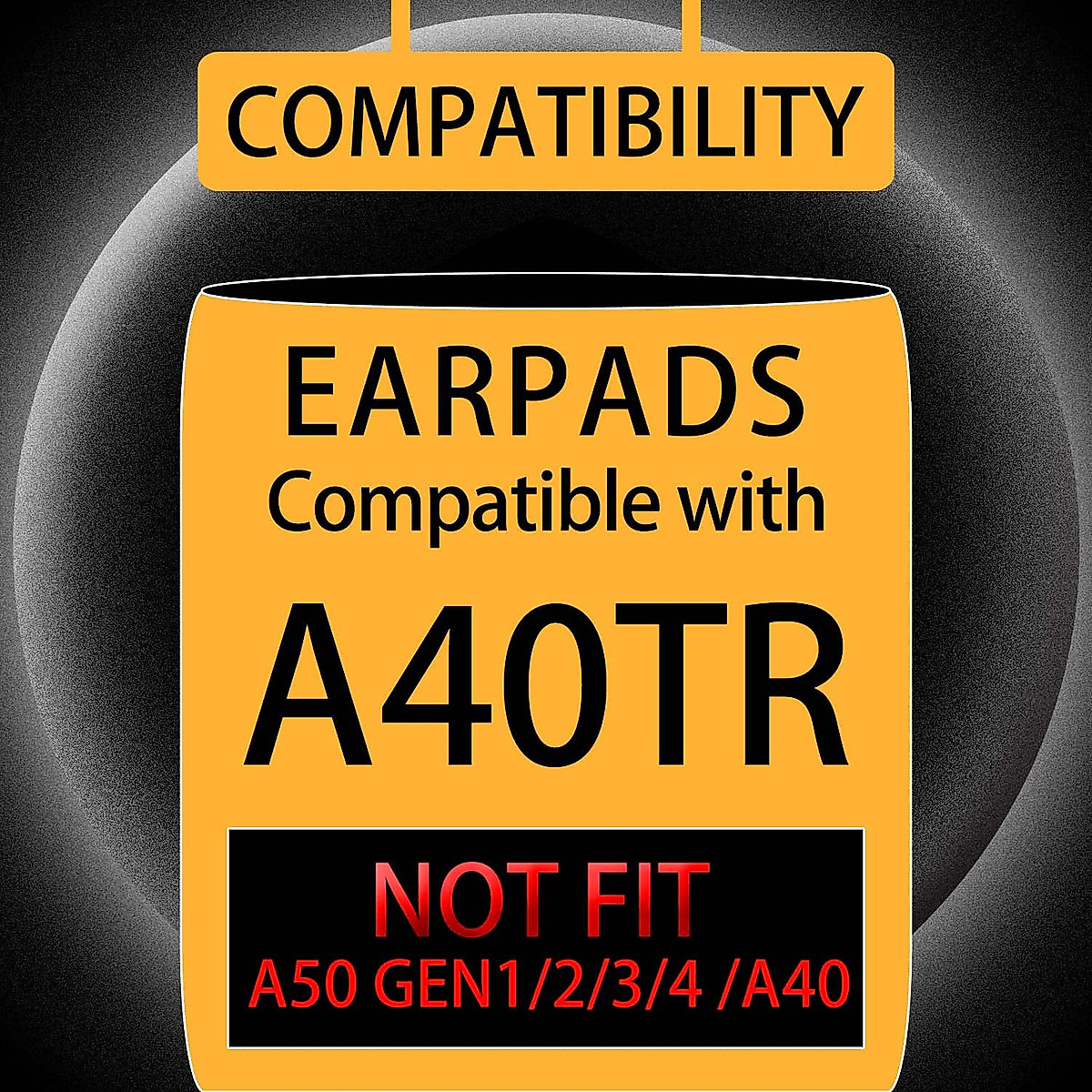 CCRE Earpads Replacement for Astro A40TR a40 tr Headset - Astro A40tr Mod Kit /A40tr Accessories/Ear Cushion/Ear Cups (Velour)