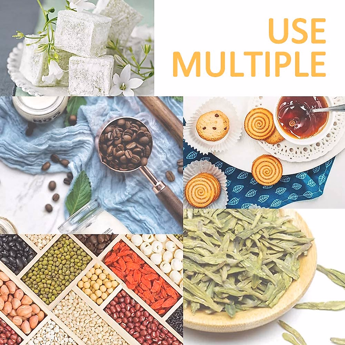 REMTAP Coffee Bags with Valve(50 pcs,16 oz/1 lb) Black High Barrier Aluminum Foil Flat Bottom Standing Empty Coffee Beans Storage Bag,Reusable Heat Sealable Side Zipper Pouches for Home or Store