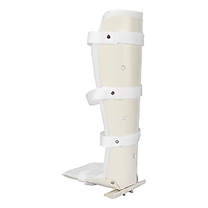 Plantar Fascitis Night Splint, Foot Drop Orthosis Brace Adjustable Elastic Shoes Tongue Ankle Foot Orthosis Easy Use Plastic Lightweight for Arch Support(Right foot)