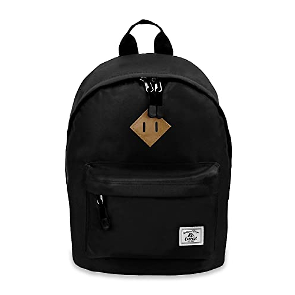 Everest Vintage Backpack, Black, One Size
