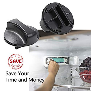 Reyhoar 2186494B Refrigerator Water Filter Cap Replacement Part - Compatible with Whirlpool & Kenmore & Kitchenaid Refrigerators - Replaces WP2186494B, 2186884B, 2186494TG, 4392866, 4392870